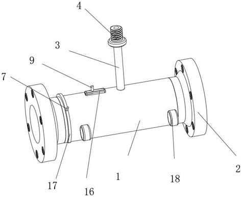 喷水减温器的制作方法2