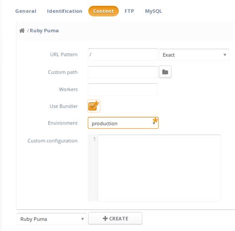 Setting Up A Rails Website With Ajenti V Redmine Example KB Ajenti