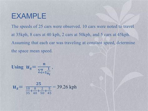 Traffic Flow Fundamentals Pptx Physics Science
