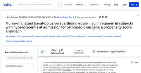 Nurse Managed Basal Bolus Versus Sliding Scale Insulin Regimen In