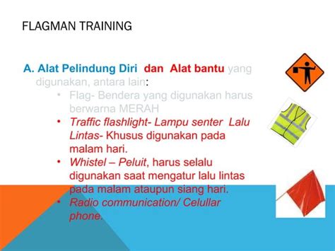 Flagman Safety Training Ppt