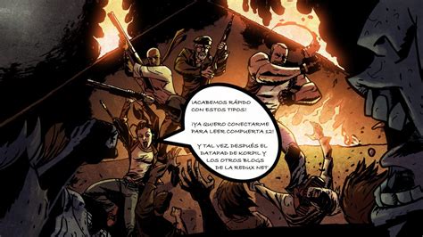 Compuerta 12 Sacrifice Cómic Left 4 Dead 2