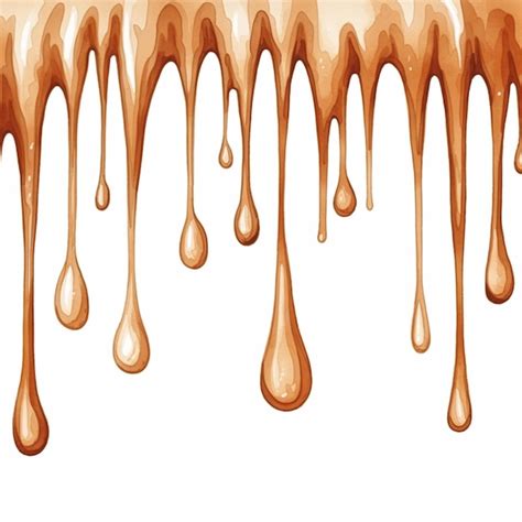 Premium Photo A Close Up Of A Dripping Liquid On A White Background