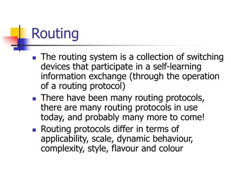 Ppt Inter Domain Routing An Ietf Perspective Powerpoint Presentation