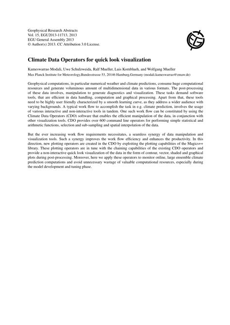pdf climate data operators for quick look visualization