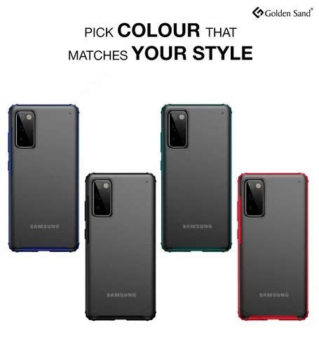 Rugged Frosted Series Semi Transparent Pc Shock Proof Slim Back Cover For Samsung Galaxy S Fe