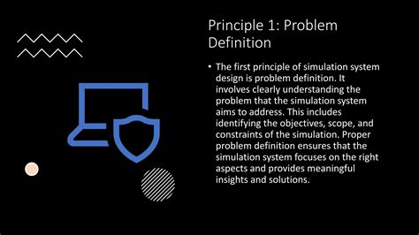 principles of simulation system design and simulation system and