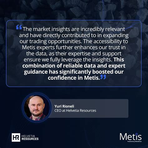 Metis Metalshub Intelligence Service On Linkedin Metis