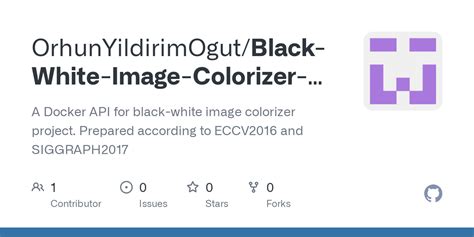 Black White Image Colorizer Docker Apimainpy At Main
