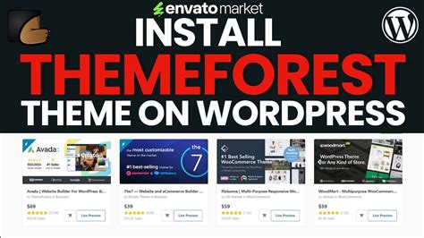 How To Upload And Install Themeforest Theme On Wordpress 2025