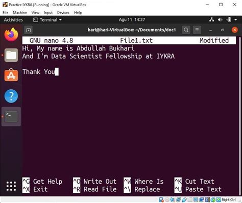 How To Do Basic Command Shell Scripting On Linux Ubuntu By Abdullah