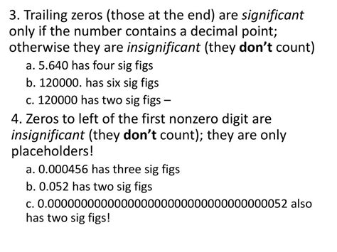 significant figures ppt download