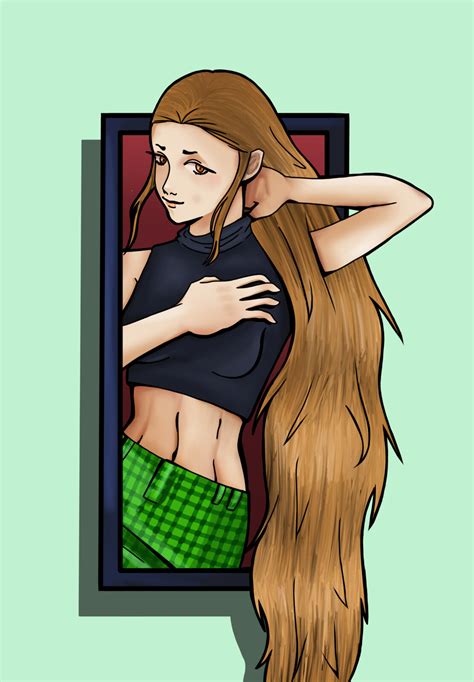 Hannah Kinscheck Digital Illustrated Character