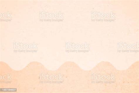 매우 밝은 파스텔 베이지색 빈 빈 벡터 테두리 흑백 배경의 아래쪽 가장자리 테두리에 얼룩진 큰 파도 질감 패턴 베이지 배경에 대한 스톡 벡터 아트 및 기타 이미지 Istock