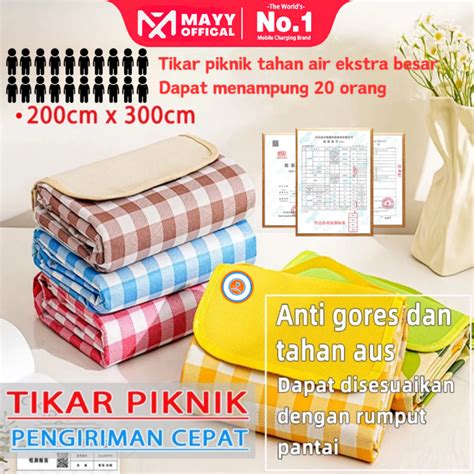 Jual Mayy Official Id M X M Tikar Lipat Piknik Waterproof Tebal Outdoor X M M X M Vs
