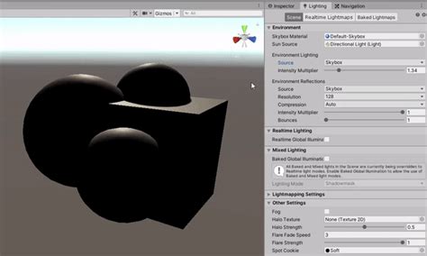 no ambient light from skybox source unity engine unity discussions