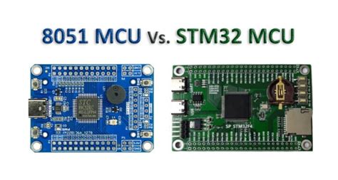 8051 Mcu Vs Stm32 Mcu Reversepcb