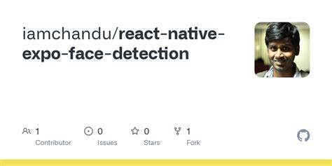 GitHub Iamchandu React Native Expo Face Detection