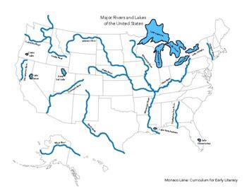 United States Landscapes And Landforms Maps Tpt