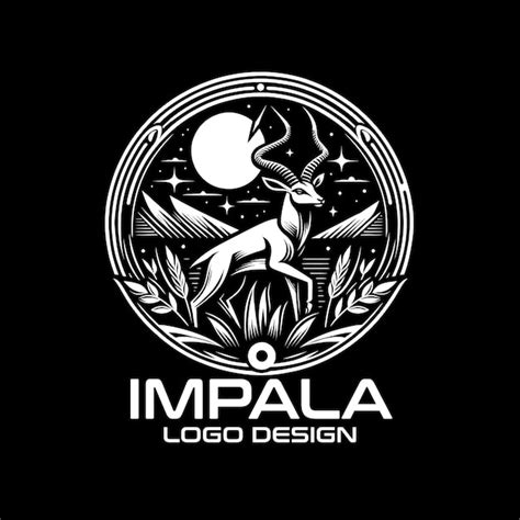 Impala Vector Logo Design Premium Ai Generated Vector