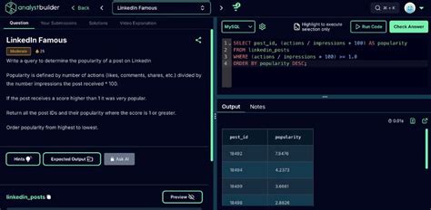 Sql Dataanalytics Queryoptimization Continuouslearning Analystbuilder Jasmine Norris