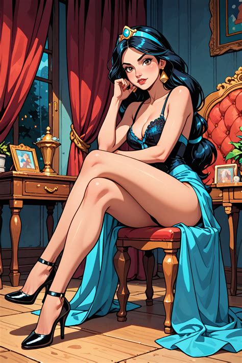 Cabaré das personagens de animes desenhos e games um convite ao sexo de lingerie preta