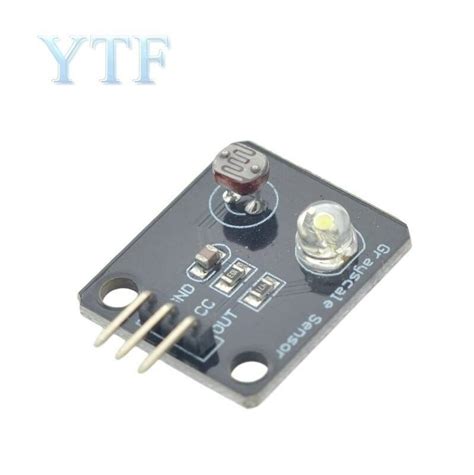 아날로그 그레이 스케일 센서 감광성 저항 광 센서 전자 보드 라인 파인더 추적 모듈 Arduino Diy 키트용 컴퓨터 부품