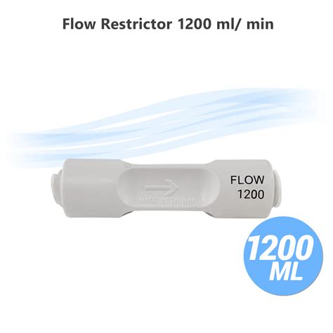 Flow Restrictor 1200 Ml Min