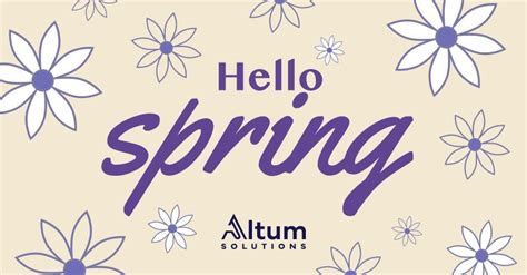 Altum Solutions On Linkedin Letsgohigherfromhere Altumsolutions Springintoaction