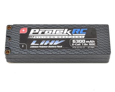 ProTek RC S C Silicon Graphene HV LCG Lipo Battery V MAh PTK AMain Hobbies