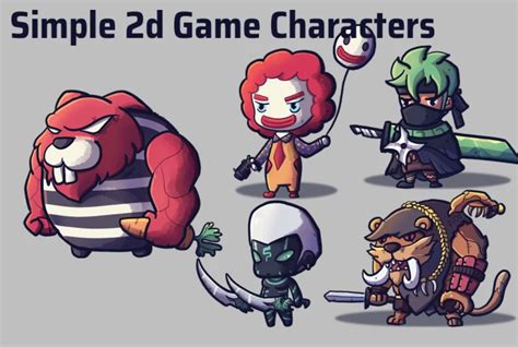 Tiepduongvn I Will Create Simple 2d Game Characters For 10 On Fiverr