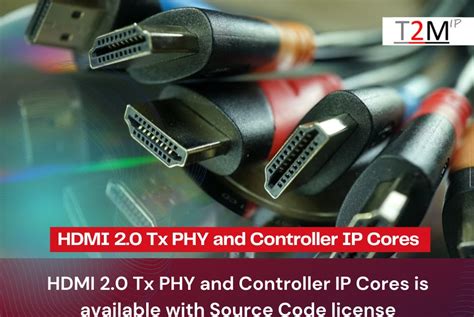 HDMI Tx PHY Controller IP Cores Available With Source Code License