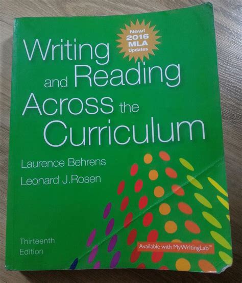 Writing And Reading Across The Curriculum 14th Edition Pdf Free Download At Edward Criss Blog