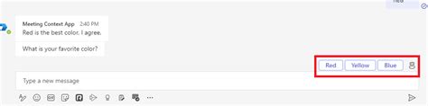 Teams Bot Shows Only Three Suggested Buttons Microsoft Qanda