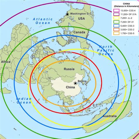 Intercontinental Ballistic Missile Range Intercontinental Ballistic Missile Range
