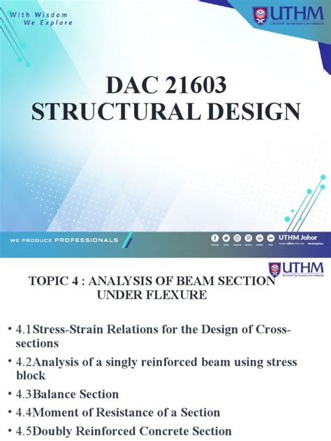 4 Analysis Of Beam Section Under Flexure Pdf