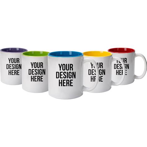 Promo Accent Color Mugs 11 Oz