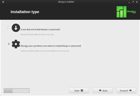 How To Install Manjaro Xfce 088 Gui Step By Step Guide Unixmen