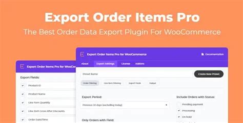 V2134 Export Order Items Pro For Woocommerce The Best Order Data Export Plugin For Woocommerce