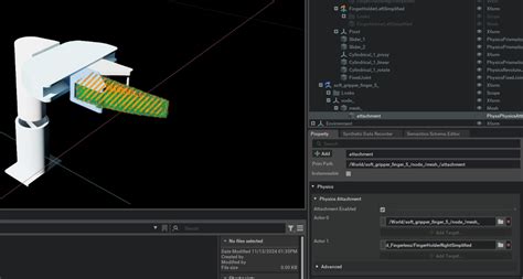 Attaching Deformable Body To Rigid Robot Isaac Sim Nvidia Developer