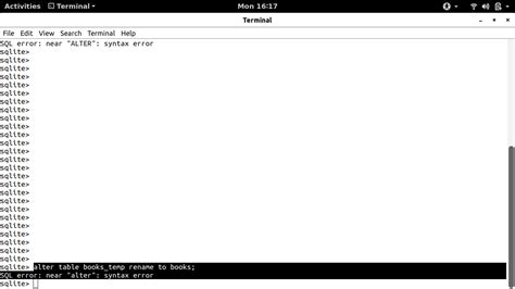 Sqlite Alter Table SQLLITE Stack Overflow