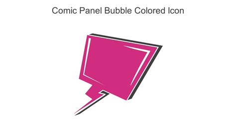 Comic Panel Bubble Colored Icon In Powerpoint Pptx Png And Editable Eps Format Ppt Powerpoint