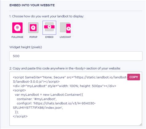 Javascript How To Embed Landbot To Next Js Application Stack Overflow