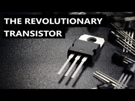 How Does The Transistor Work TRANSISTOR EXPLAINED YouTube