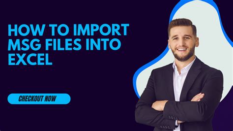 How To Import Msg Files Into Excel Easy Guide