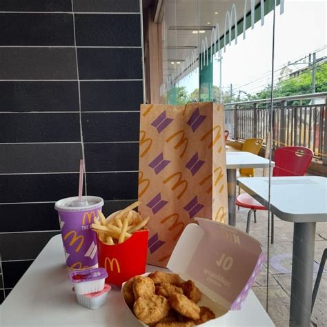 Mcdo Bts Meal Aesthetic Fast Food