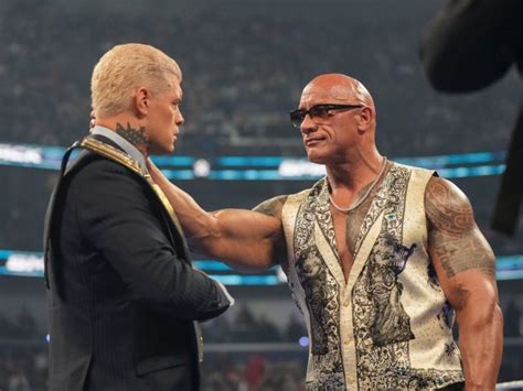 Cody Rhodes Hails The Rocks Return As The Final Boss