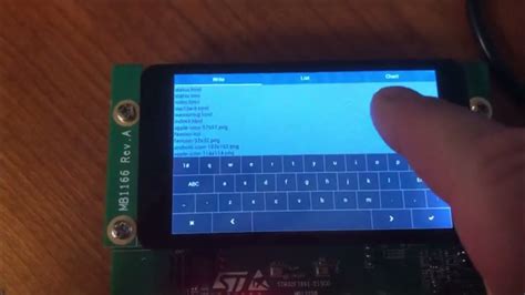 Discovery Stm32f769 With Lvgl And Mbed Os Youtube
