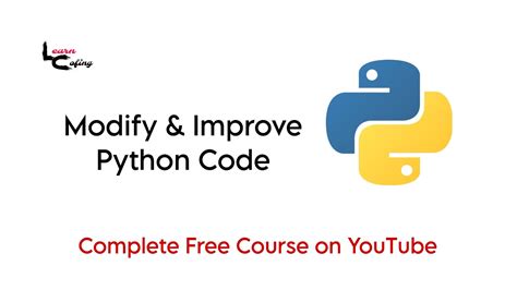 Python Course For Beginners 7 Updating Our Script Modify And Improve