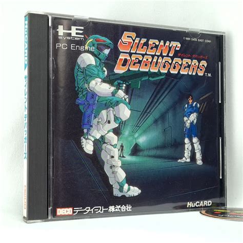 Silent Debuggers Nec Pc Engine Hucard Japan Ver Pce Data East Shooting 1991